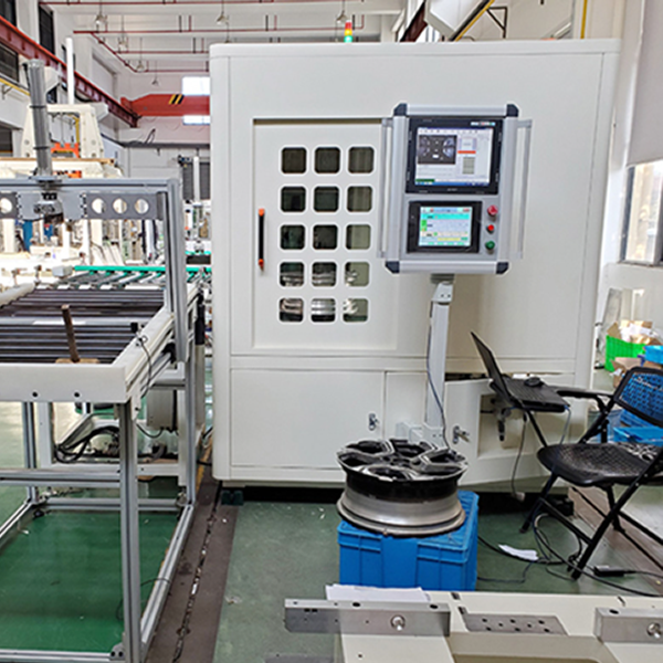 Wheel hub Automatic balance testing machine - Dynamic Balancing Machine ...