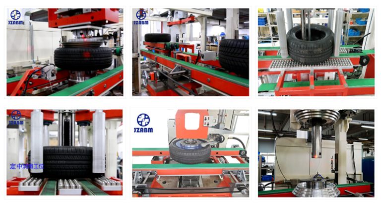 Automatic Dynamic Balancing Machine for Tire - Dynamic Balancing Machine Manufacturer-JZABM ...